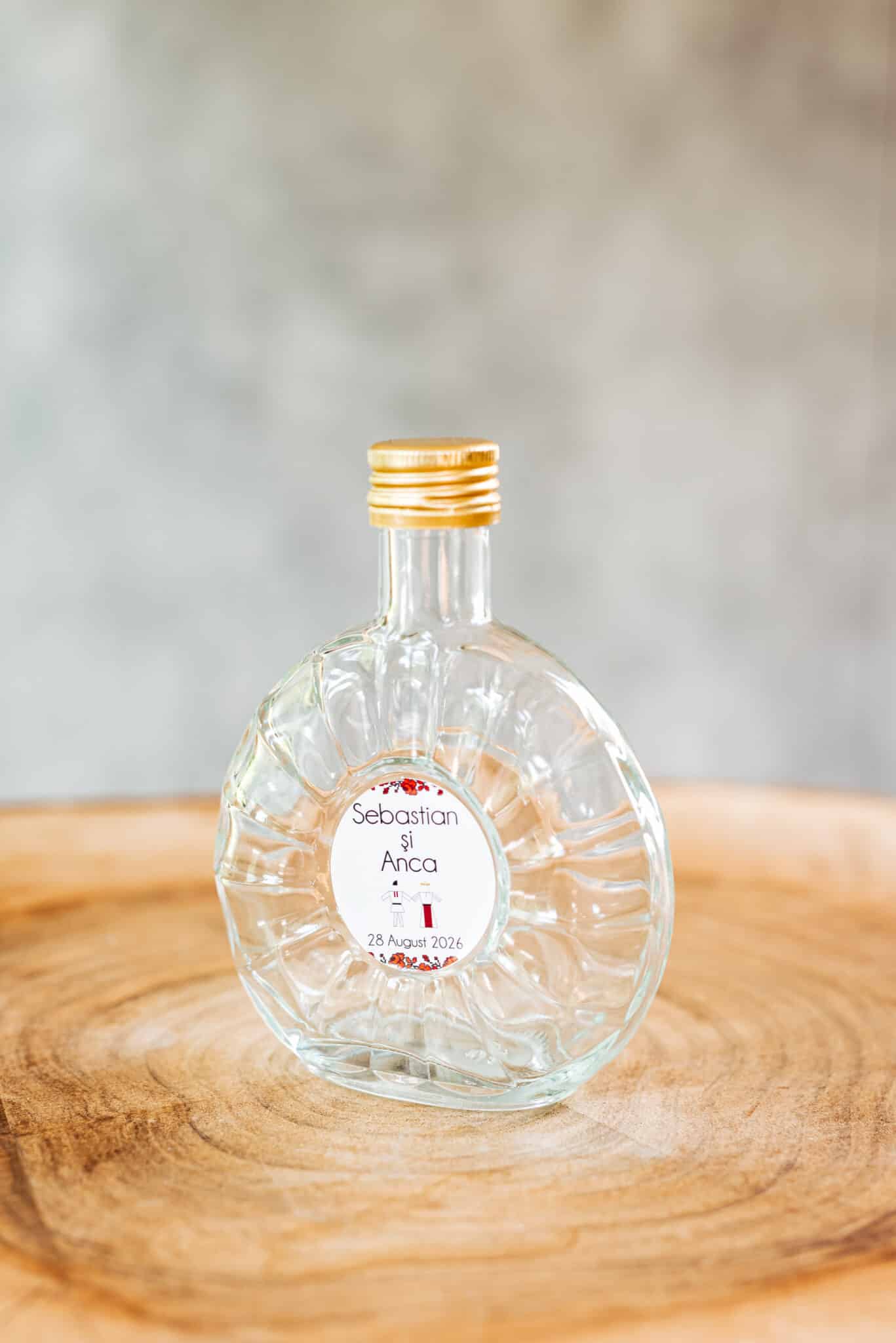 Sticla marturie PLOSCA 50 ML - Indigo