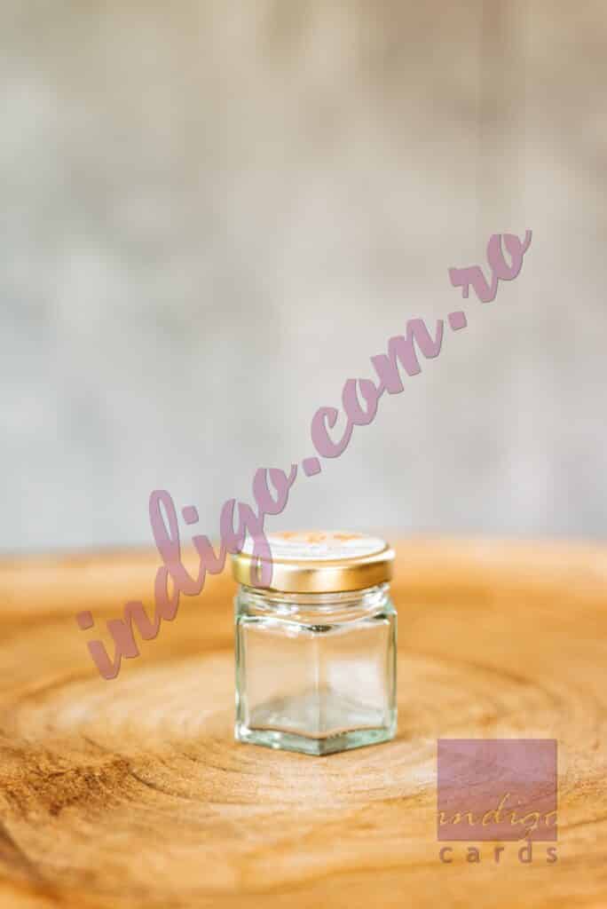 Borcan marturii 47 ML HEXAGONAL - Indigo