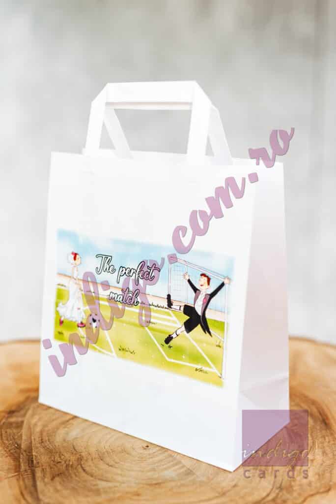 Punga Nunta alba P810 PREMIUM - Indigo