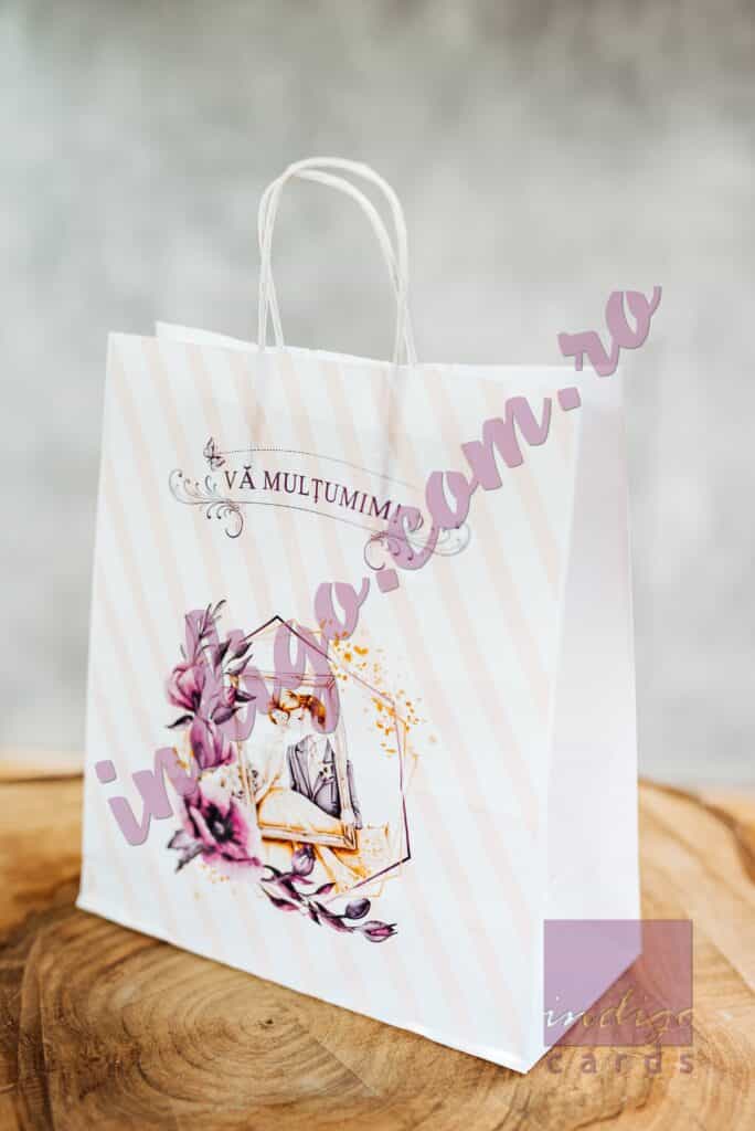 Punga Nunta alba P926 PREMIUM - Indigo