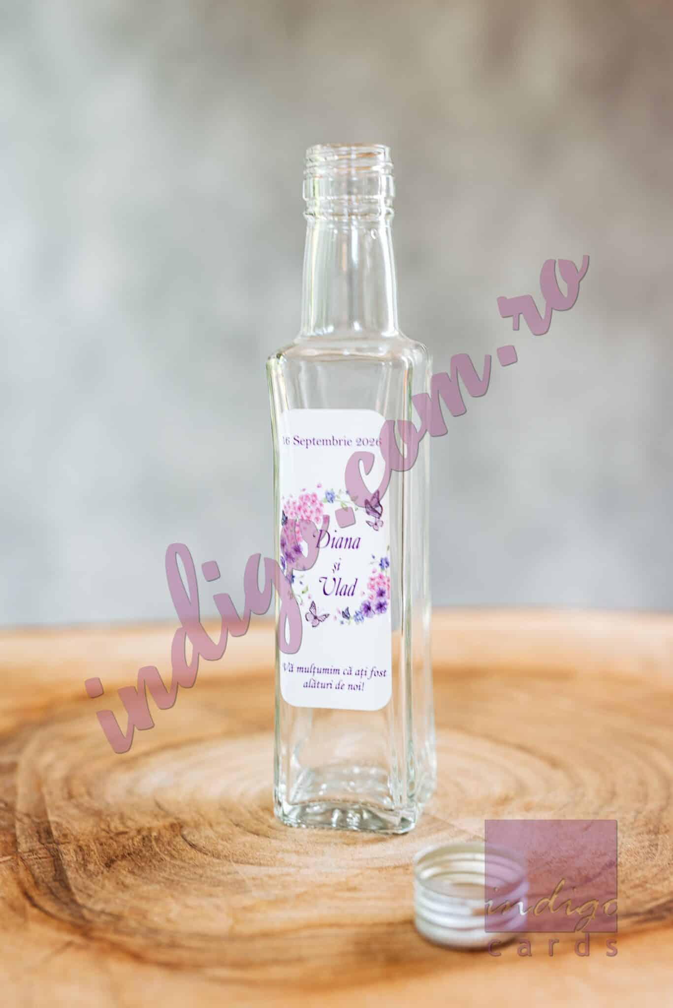 Sticla marturie Nunta RUNA 200 ML - Indigo