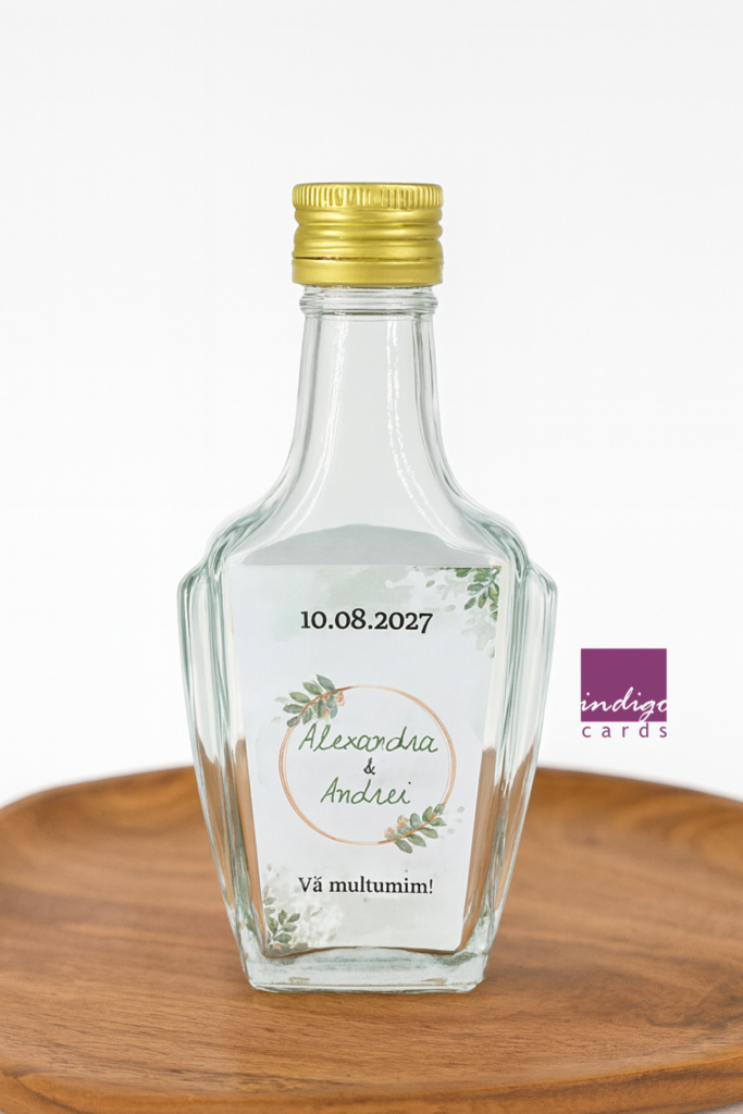 Sticla marturie Nunta PERLA 250 ML - Indigo